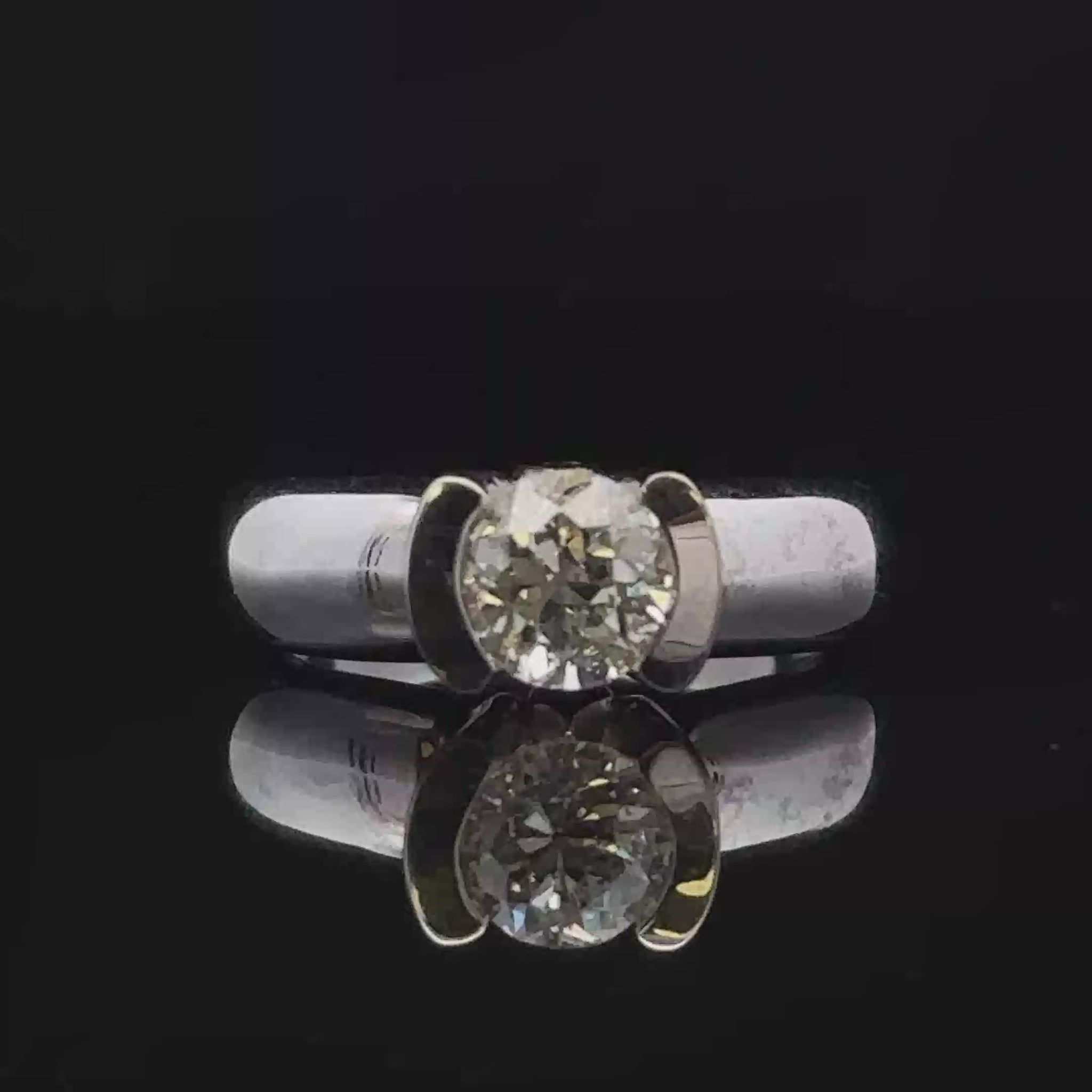 Jennifer Ring – 1.06CT Diamond Engagement | Veleska Jewelry
